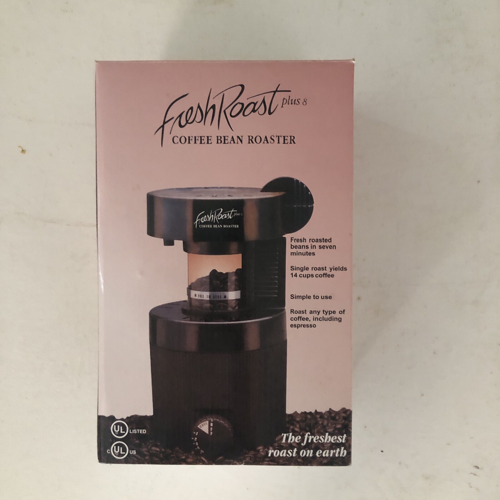 Fresh Roast Plus 8 Coffee Bean Roaster Model 401 Black Plug Heater for ...