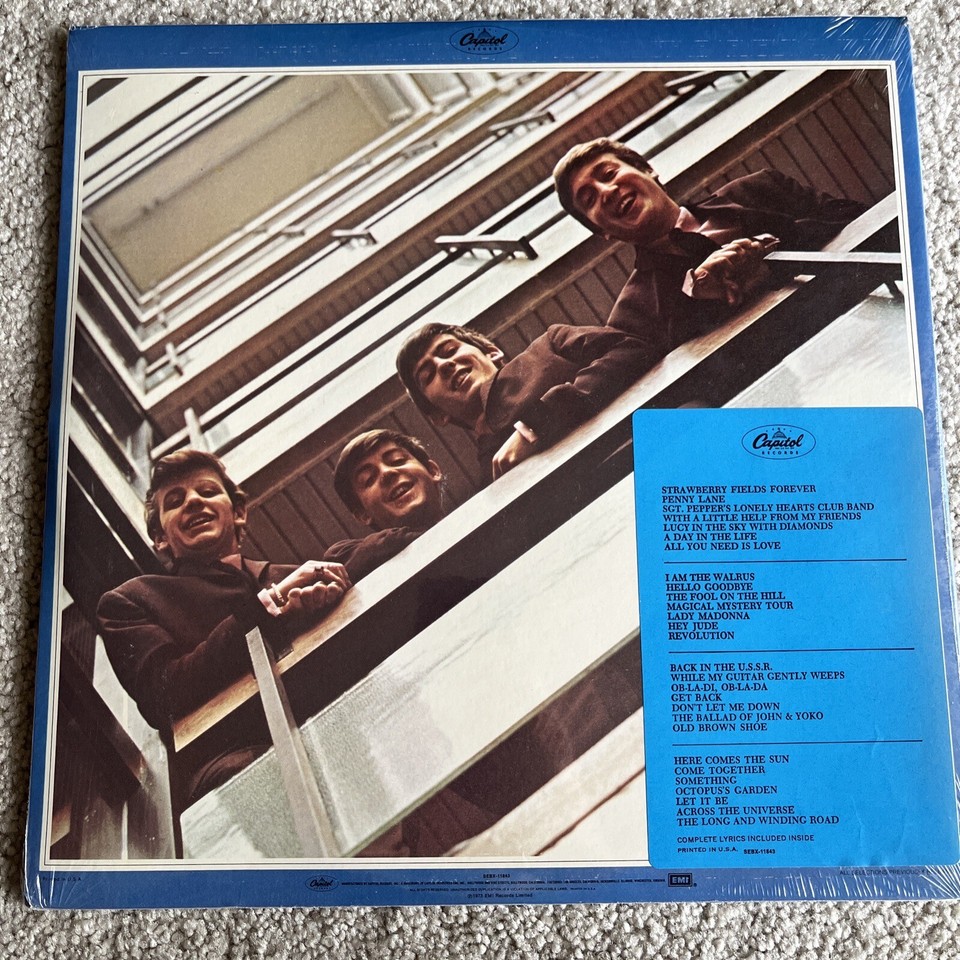 The Beatles -Red & Blue 1962-1966 & 1967-1970 -New & Sealed Lot-SEBX ...