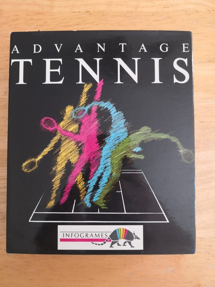Gioco IBM PC Ms Dos ADVANTAGE TENNIS Infogrames floppy raro retro | eBay UK