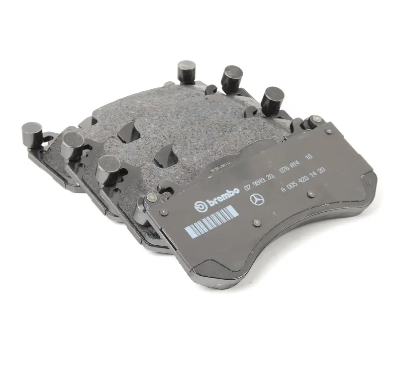 Front Brake Pad Set With Sensors For 08-20 Mercedes C63 CLS63 E63 G63 ...