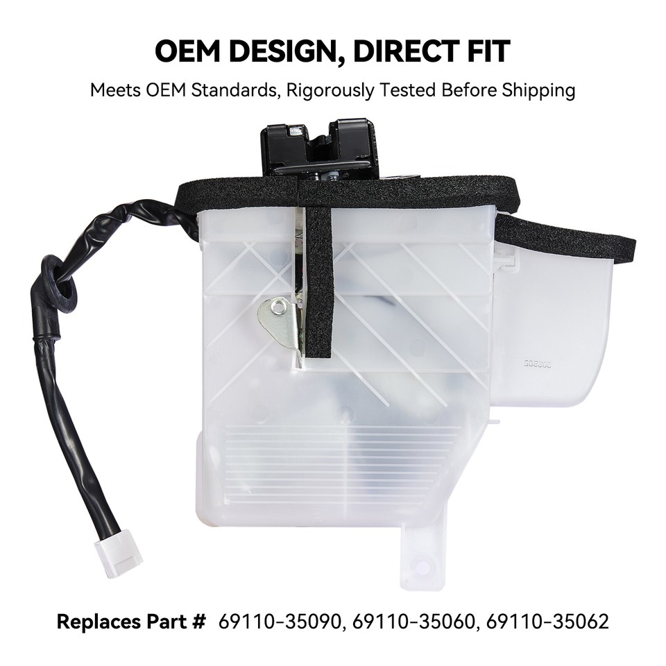 Rear Tailgate Trunk Lid Door Lock Actuator for Toyota 4Runner 2003-09 ...