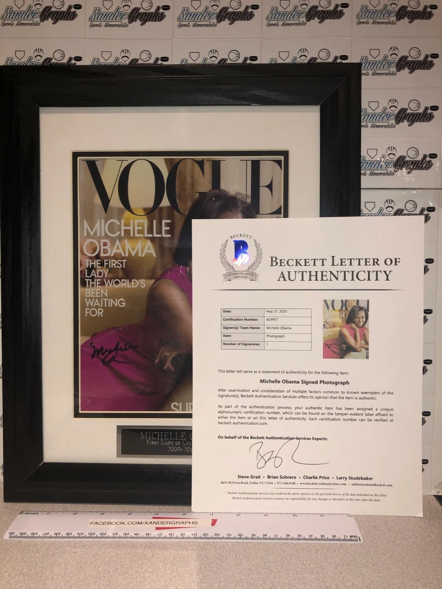 Michelle Obama Autograph