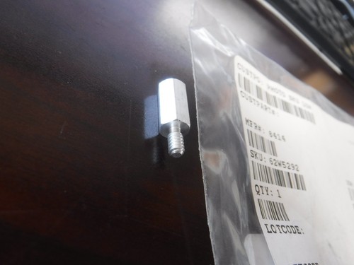 Keystone 8414 Standoff Clear Iridite Finish Aluminum Hex Male-female(t ...