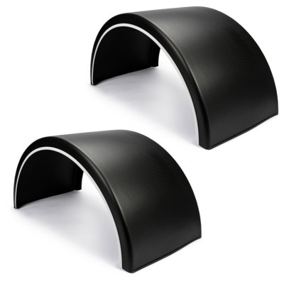 PAIR Mudwings Wheel Arches Lorry Tipper Recovery Transporter Trailer ...