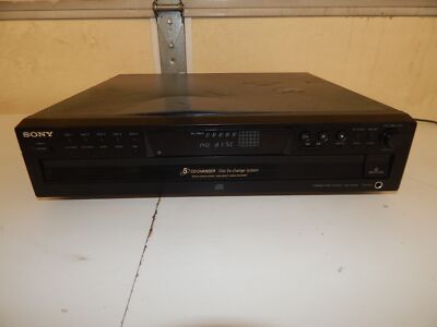 ^^ Sony CDP-CE375 5-Disc CD Player (QBE31) | eBay