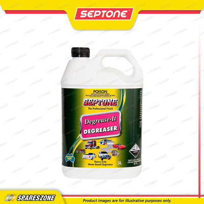 Septone Degrease-It Degreaser 5 Litre Water Based Degreaser Formulated ...