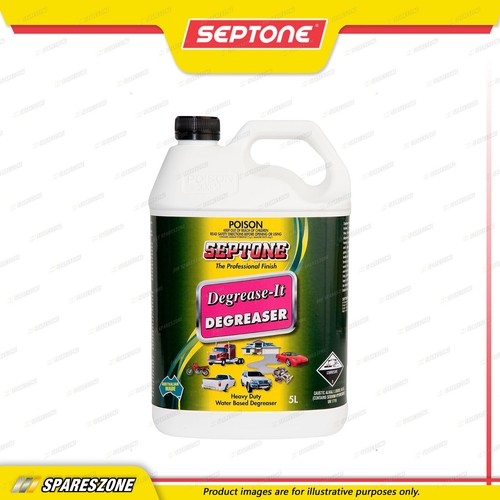 Septone Degrease-It Degreaser 5 Litre Water Based Degreaser Formulated | eBay