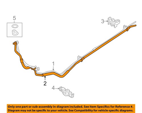 FORD OEM 11-15 Explorer 3.5L-V6 Rear Ac Lines-A/C Ac Line DB5Z19867B | eBay