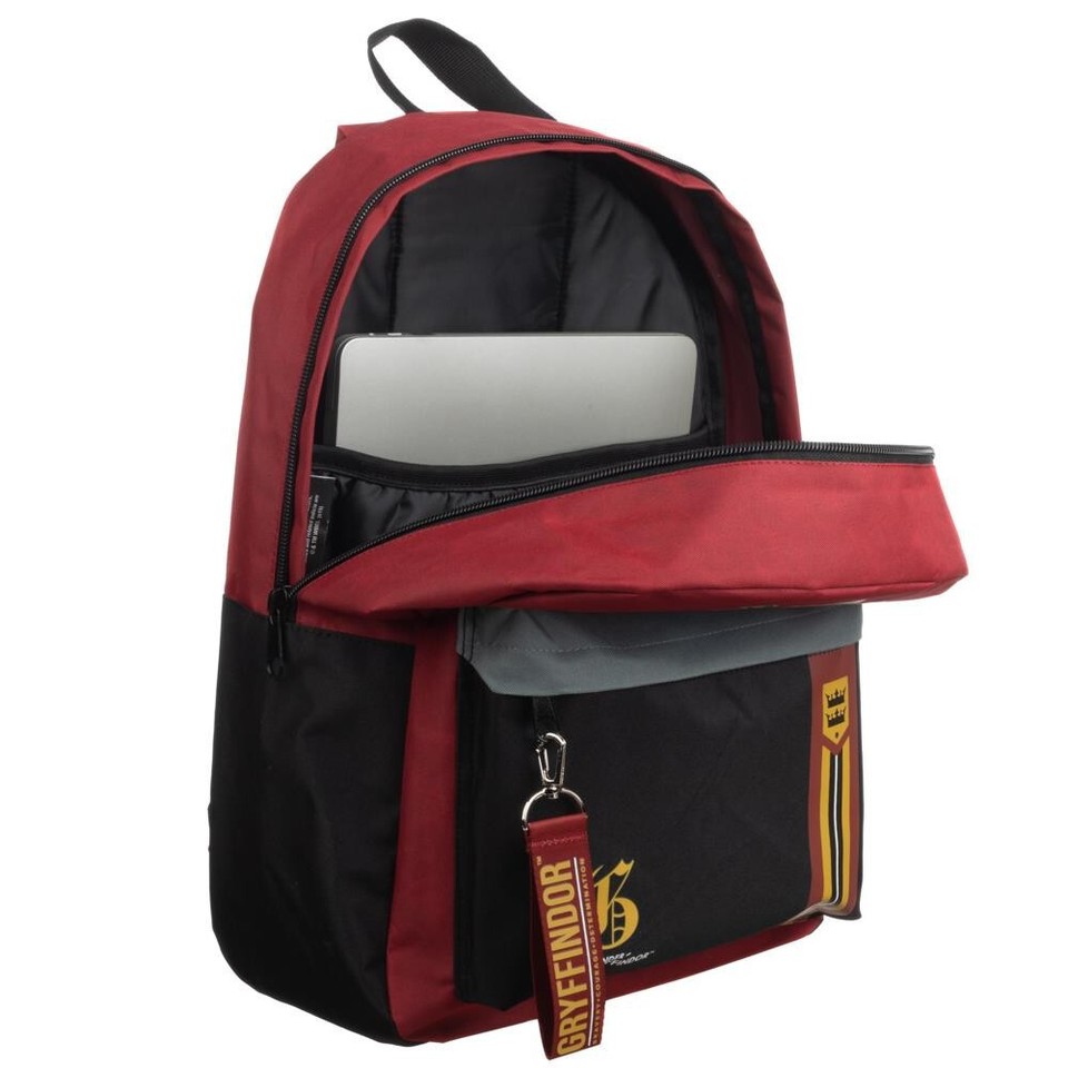 Harry Potter Gryffindor Backpack with Hogwarts at Night Pin - Wizarding ...