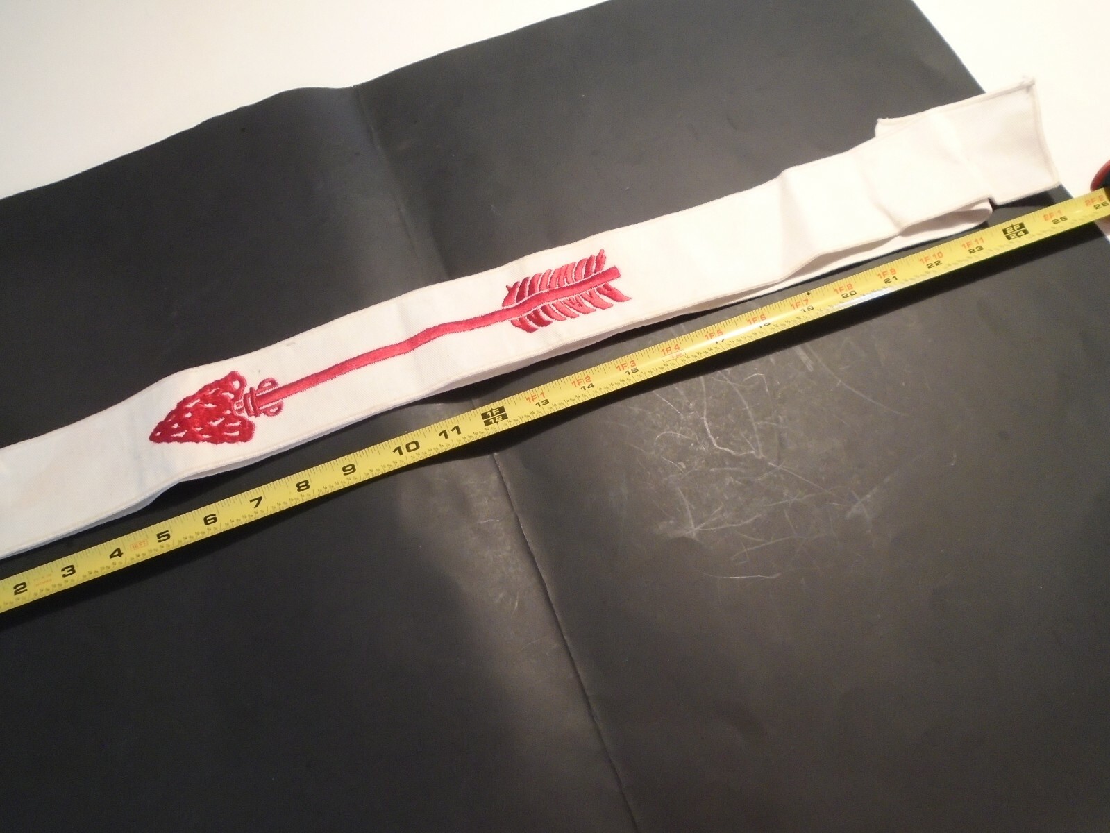 Vintage Boy Scouts Of America Order Of The Arrow Sash Red and White ...