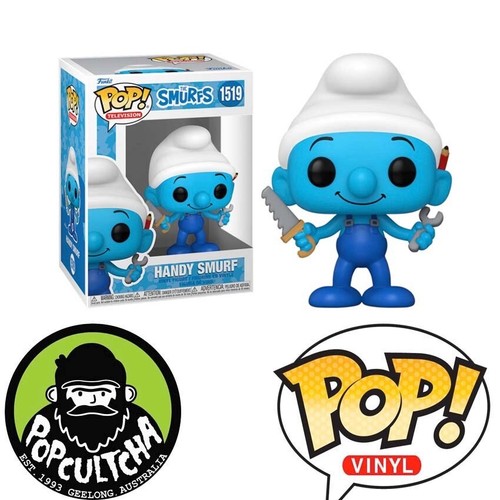 The Smurfs (1981) - Handy Smurf Pop! Vinyl Figure "New" | eBay