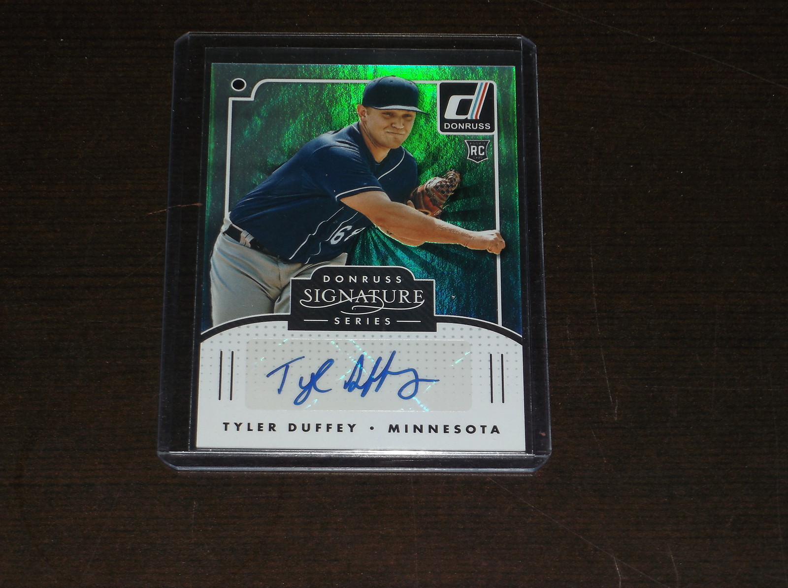 2016 DONRUSS TYLER DUFFEY SIGNATURE SERIES AUTO BASEBALL CARD ROOKIE ...