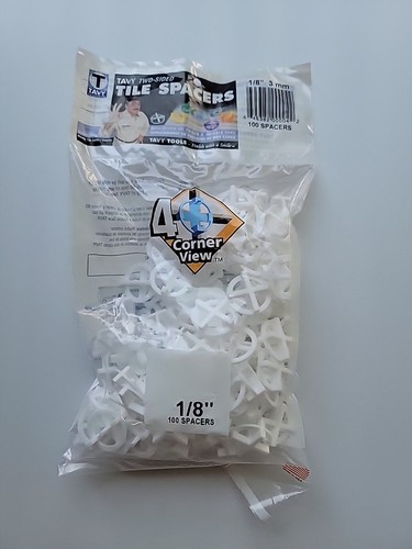 TAVY Two Sided Tile Spacers 100pc 1/8-in 1004 New | eBay