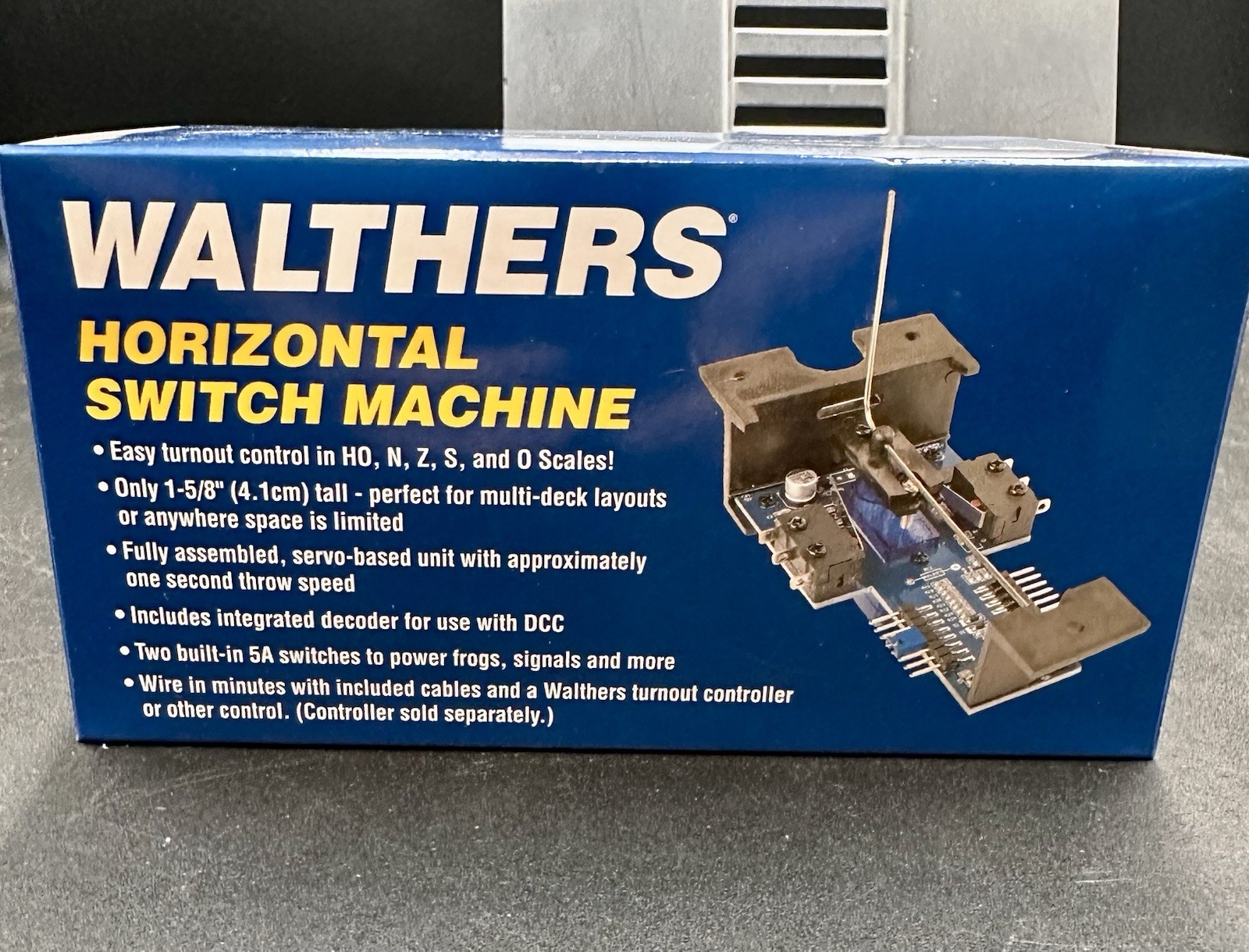 Walthers Horizontal Switch Machine HO N Z S O Scale Servo DCC Ready ...