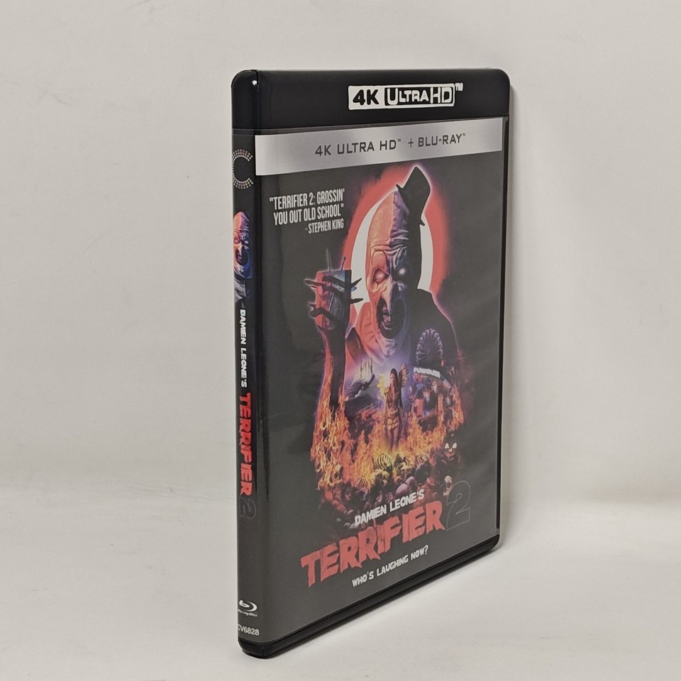 Terrifier 2 - 4K Ultra HD Blu-Ray, 2022 2-Disc Modern Slasher w/ OOP ...