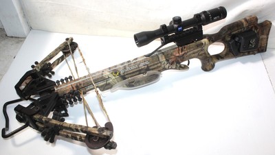 TenPoint Turbo XLT Camo Crossbow w/ ACU-draw & Zeiss XB75 Scope FREE ...