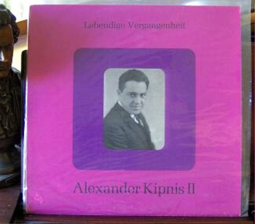 Alexander Kipnis, Vol II : Operatic Arias Preiser | eBay