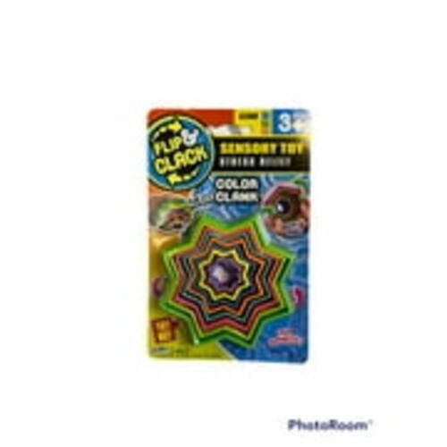 Flip & Clack Color Clank Sensory Toy - Shape and Colors Chosen at ...