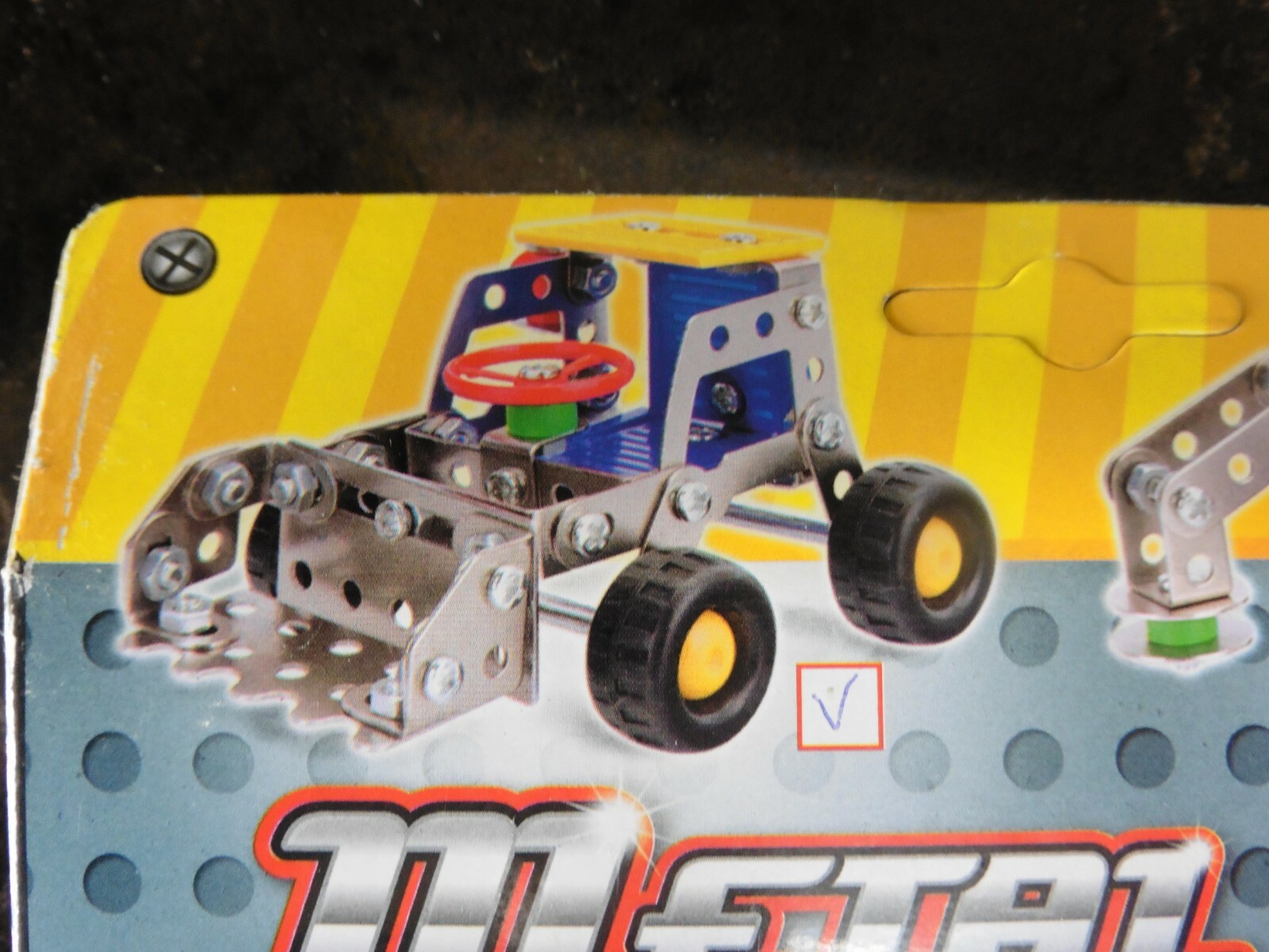 Ackerman Toys Metal Kits D66523/B No 0131 Engineering Bulldozer Tractor ...