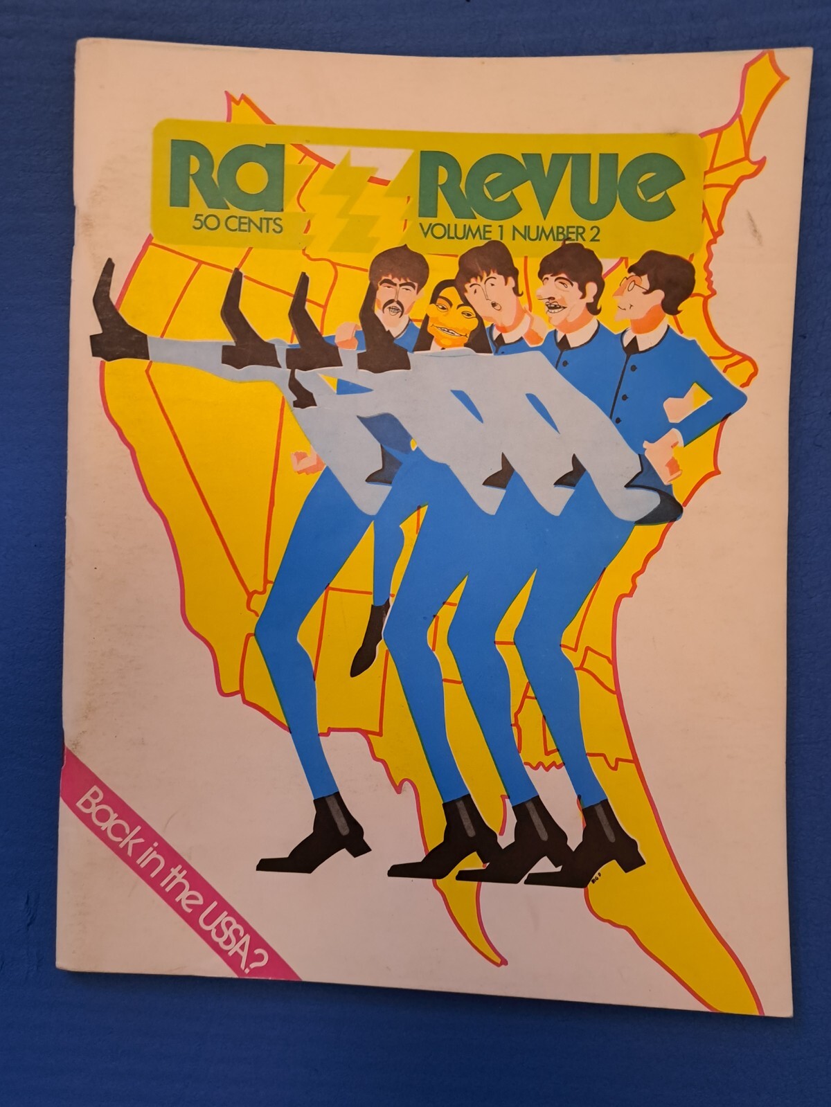 Razz Revue, Magazine, Vol. 1, #2, Counter-Culture, Underground, ,1973 ...