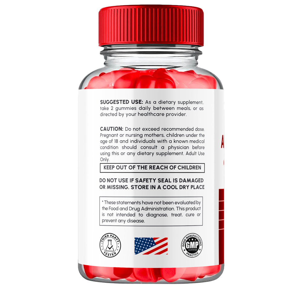 Alpha Drive RX Male Enhancing Gummies - Men's Performance Support (60 ...