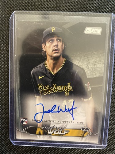2024 Topps Stadium Club - Jackson Wolf RC AUTO SSP PADRES STUD!! “on ...