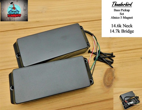 Thunderbird Bass Pickups Set for Gibson, Epiphone Alnico 5 | eBay