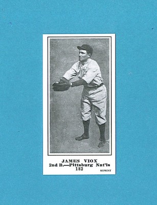 1915 M101-5 The Sporting News Reprint #182 James Viox (Pittsburgh ...