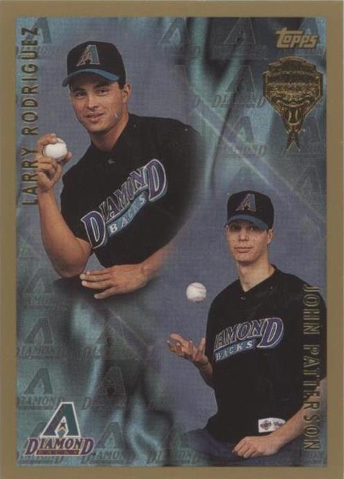 1998 Topps - John Patterson, Larry Rodriguez #253 Inaugural Arizona ...