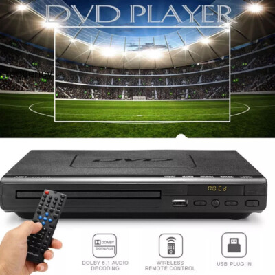 DVD Player Compact Multi Region ADH CD VCD Music Disc Upscaling USB ...