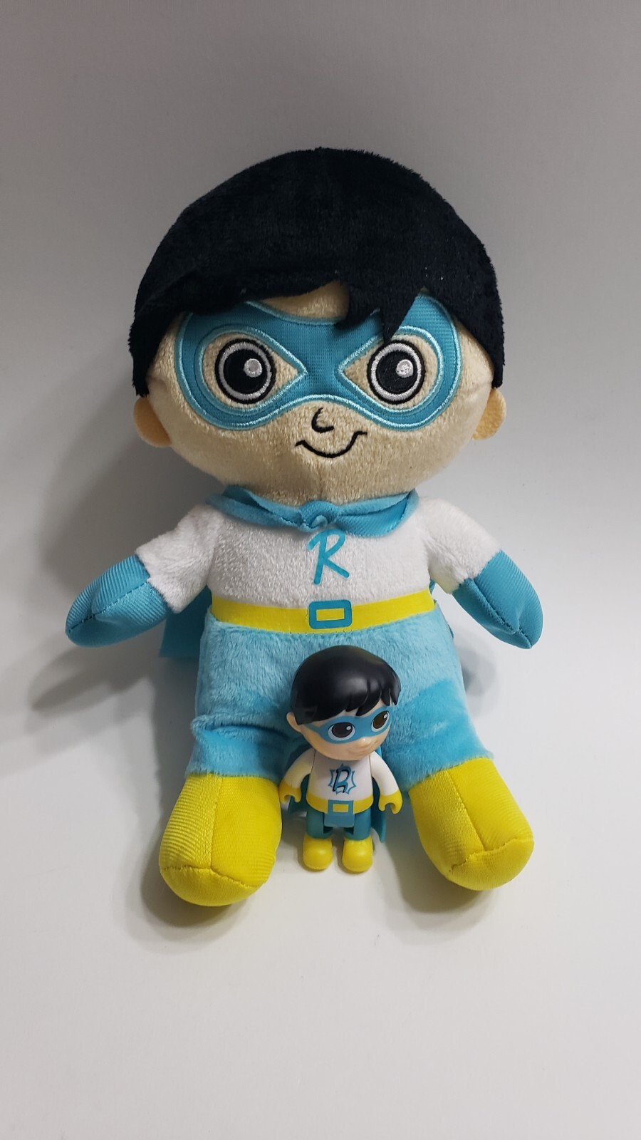 Ryan's World Blue Titan Plush Ryan PocketWatch Super Hero 7.5" W ...