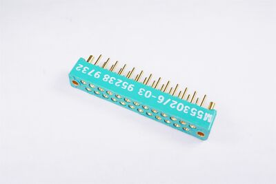 M55302/6-03 Continental Connector 25 Pos 2 Row Female Through Hole Gold ...