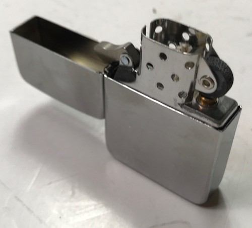 WWII US ARMY GI PERSONAL ITEMS ZIPPO CIGARETTE LIGHTER-1941 CHROME ...