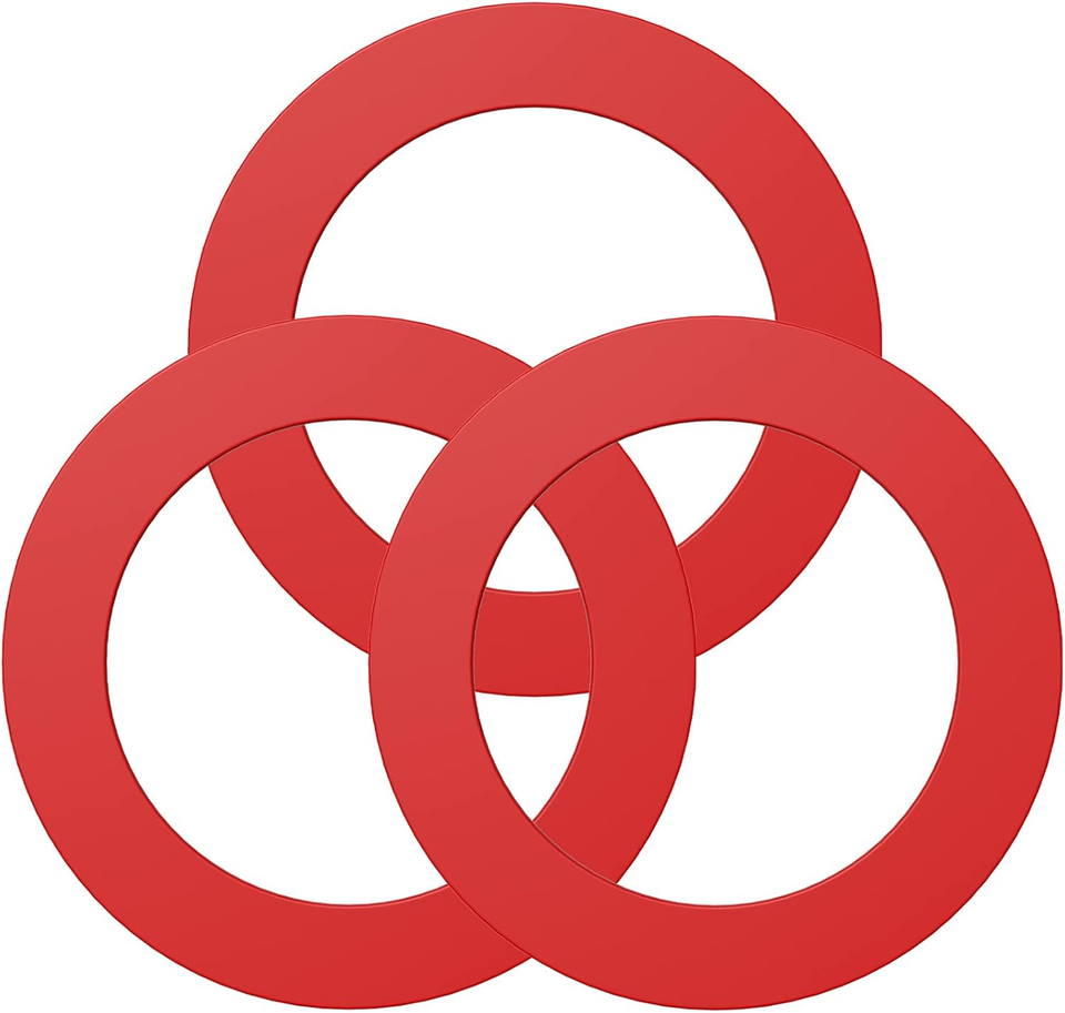 Flush Valve Seal for Mansfield, 3 Pack Upgraded Silicone Material ...