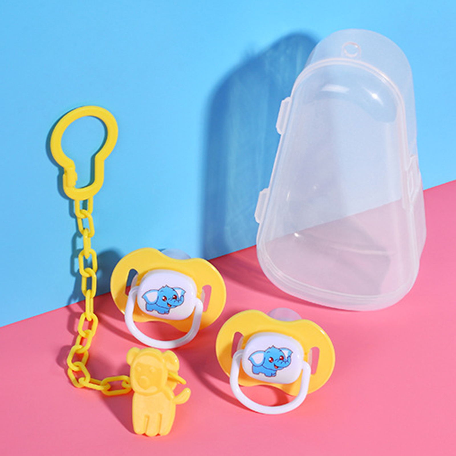 1 Set Baby Pacifier Creative Chew Resistant Kids Nipple Chew Toy ...