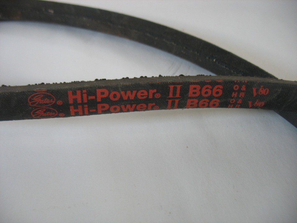 NOS Gates B66 Accessory Drive Belt - Classical Section Wrapped V-Belt ...