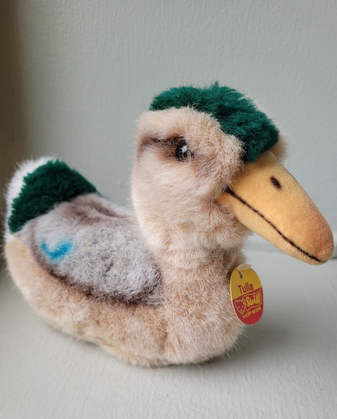 Steiff Tulla Mallard Duck w/Tag & Squeaker #3205/15 | eBay