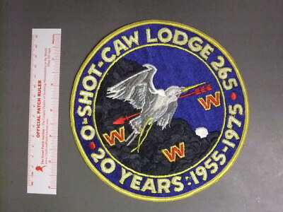 Boy Scout OA 265 O-shot-caw jacket patch 8211MM | eBay