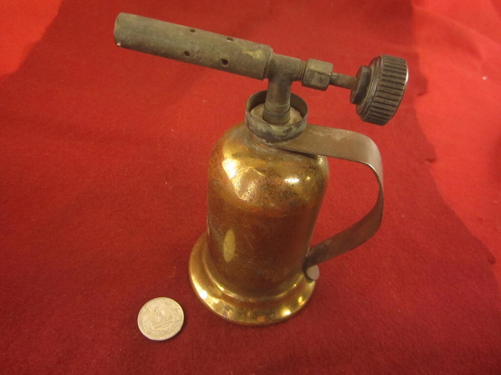 Vintage Small Gasoline blow torch "Lenk",Newton, Mass | eBay