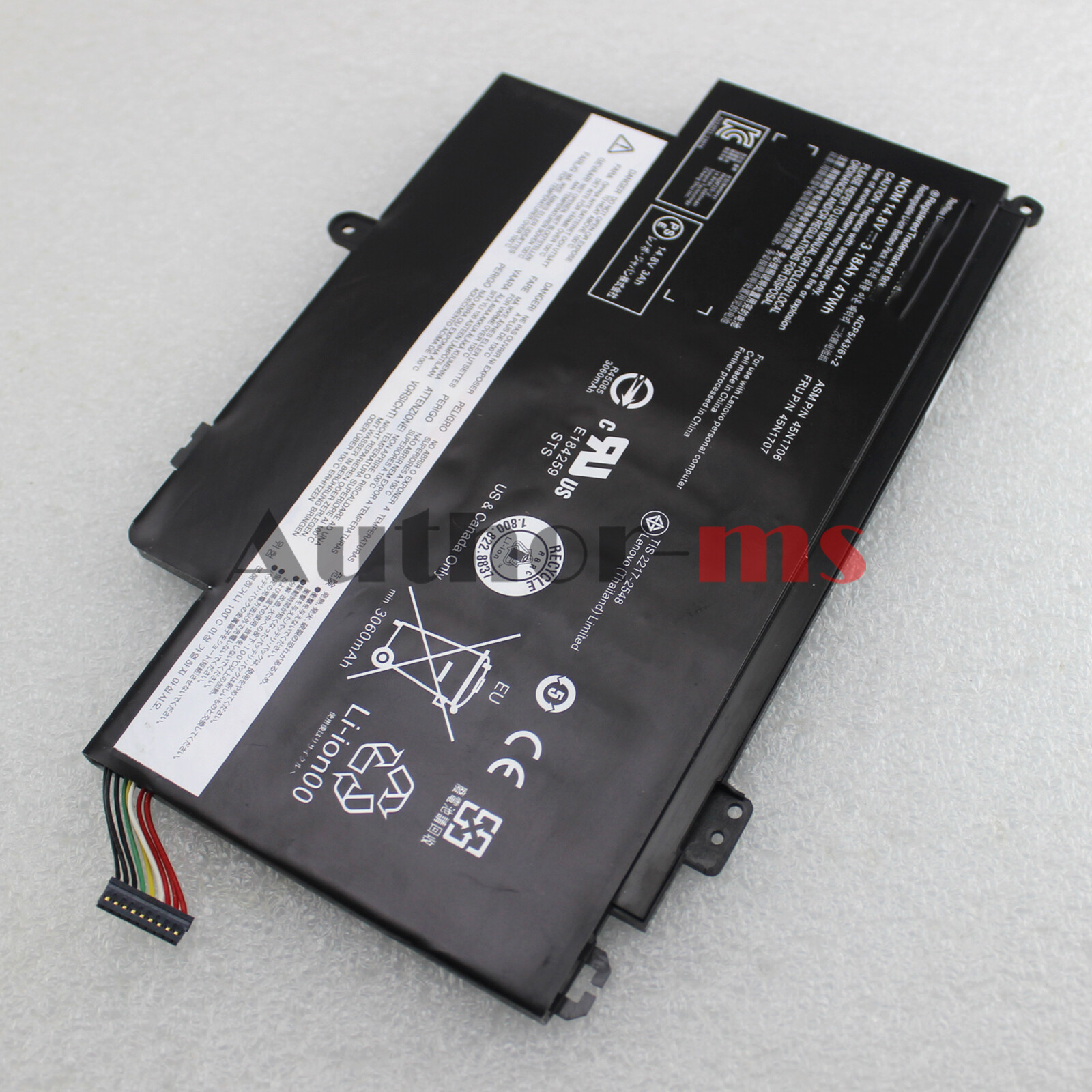 NEW Battery For Lenovo Thinkpad 12.5" S1 Yoga 45N1704 45N1705 45N1706 ...