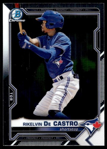 2021 Bowman Chrome Rikelvin De Castro G27 #BDC-188 | eBay