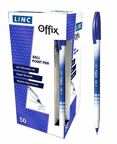 50 Count Linc Offix Smooth Ball Point Pen 1.00mm Tip Multi Functional ...