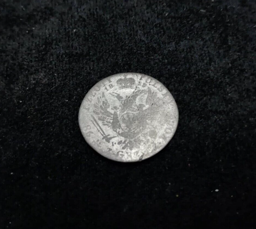 VERY RARE! POLAND SILVER 1 ZLOTY POLSKI ALEXANDER I 1818 C# 98a | eBay