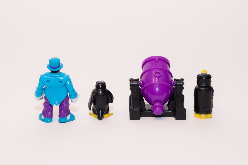 DC Penguin (Blue Suit) Imaginext 3" Super Friends w/ Cannon & Penguin ...