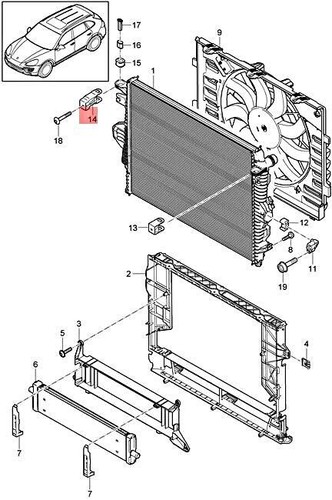Genuine PORSCHE Cayenne Porsche 92A Bracket Right upper 95810666202 | eBay