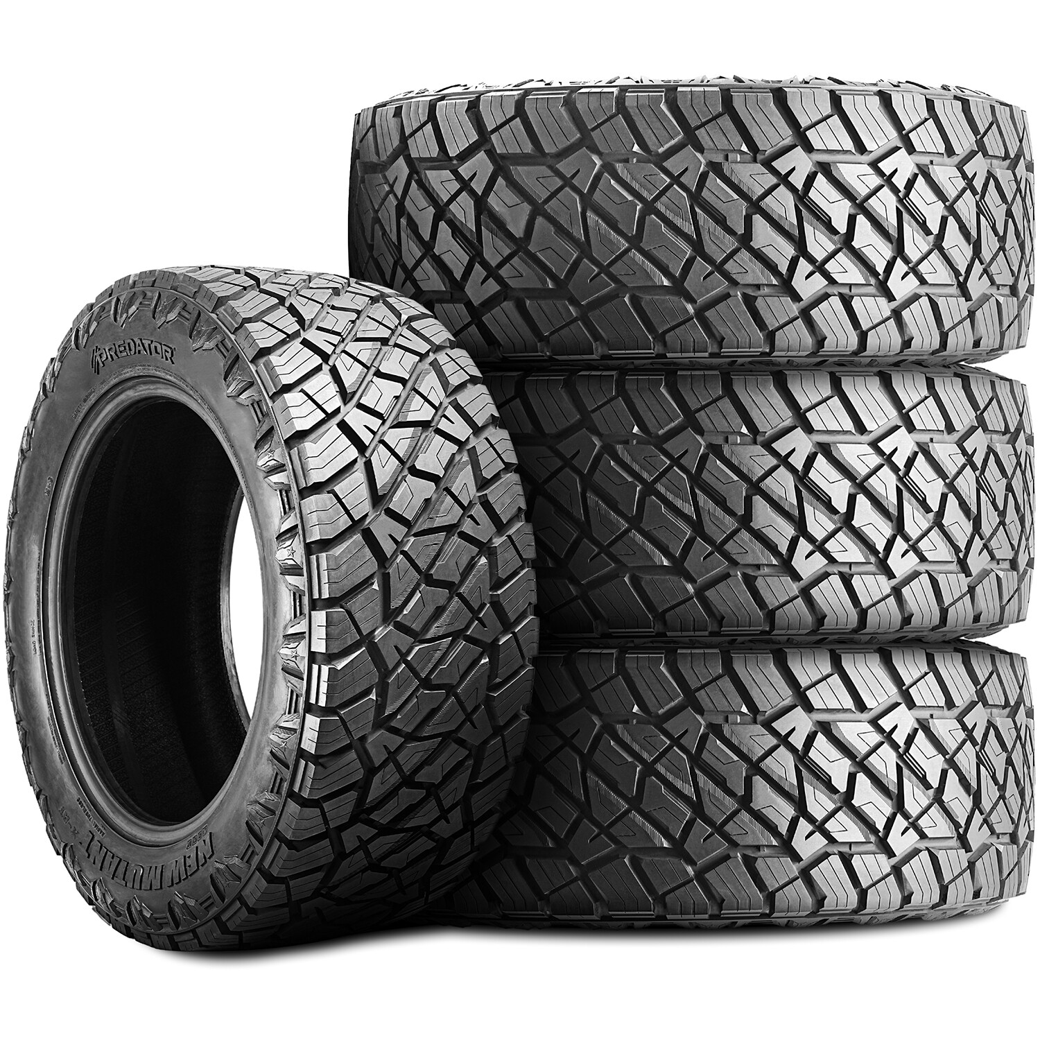 Tire LT 285/65R18 Predator New Mutant X-AT AT A/T All Terrain Load E 10 ...