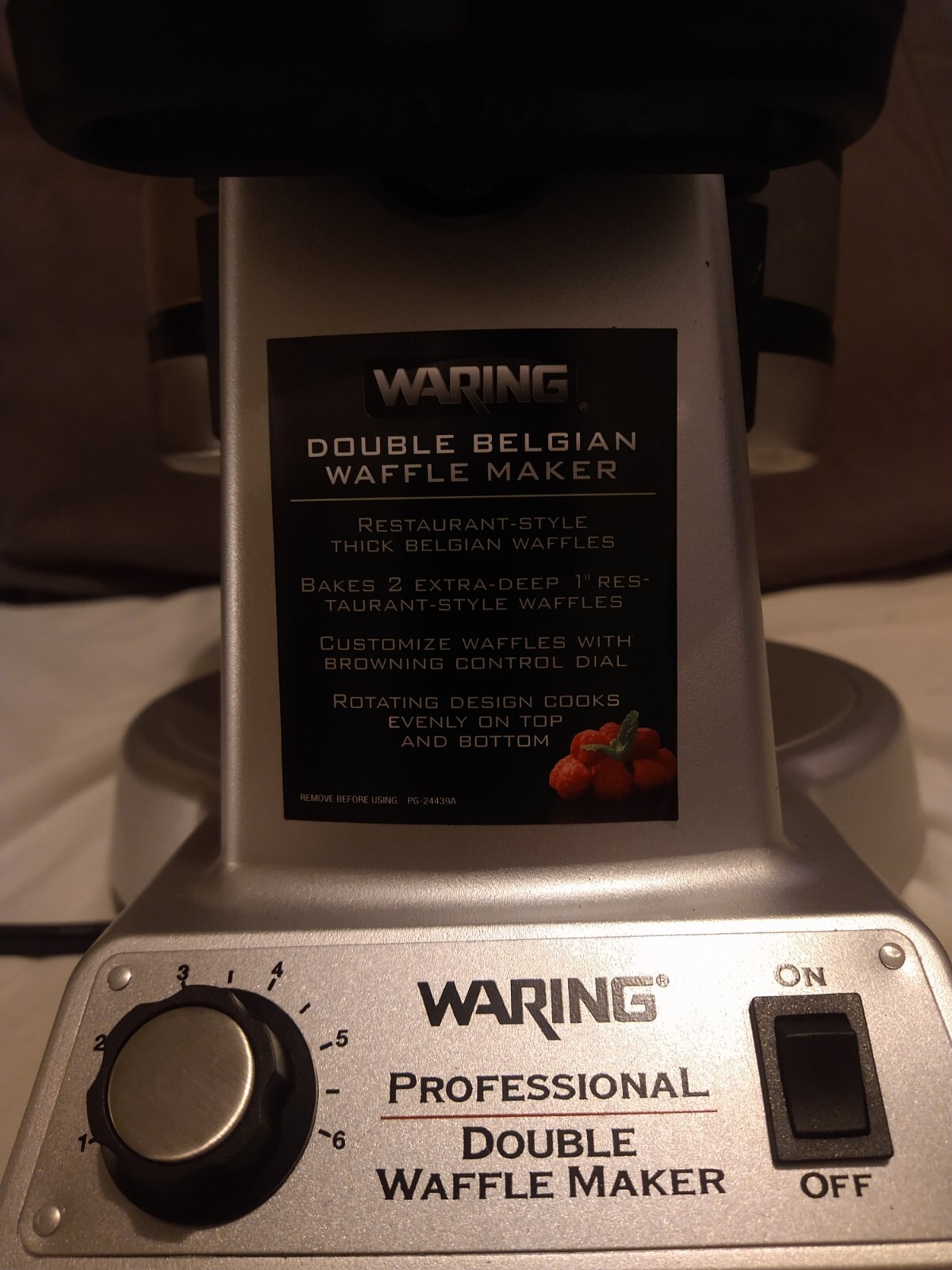 Waring WMK600 Double Belgian Waffle Maker - Silver for sale online | eBay