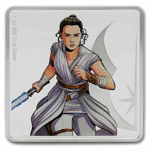 2025 Agoro Star Wars Rey and BB-8 1 oz Colorized Silver Medallion | eBay