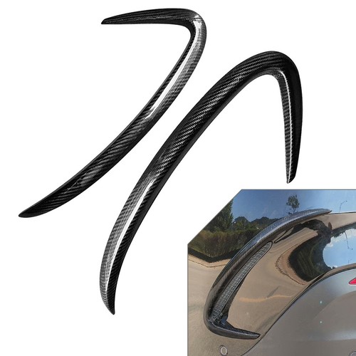 Black Rear Bumper Splitter Canard Fins For Mercedes Benz GLE Class ...