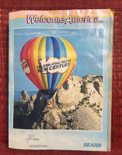 Sears & Roebuck Catalog 1986 Spring and Summer Centennial Edition | eBay